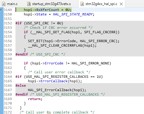 CubeIDE opens random files on debug start / end - STMicroelectronics Community