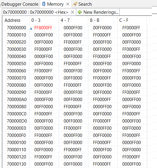 Solved Problem When I Use External Sram In Touchgfx Wron Page 3 Stmicroelectronics