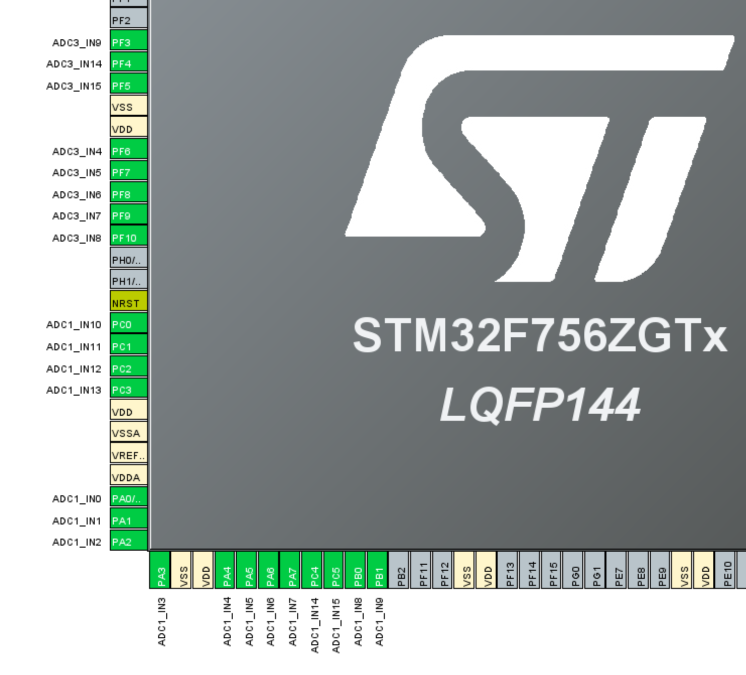 Solved: Conflicting pins when using ADC - STMicroelectronics Community
