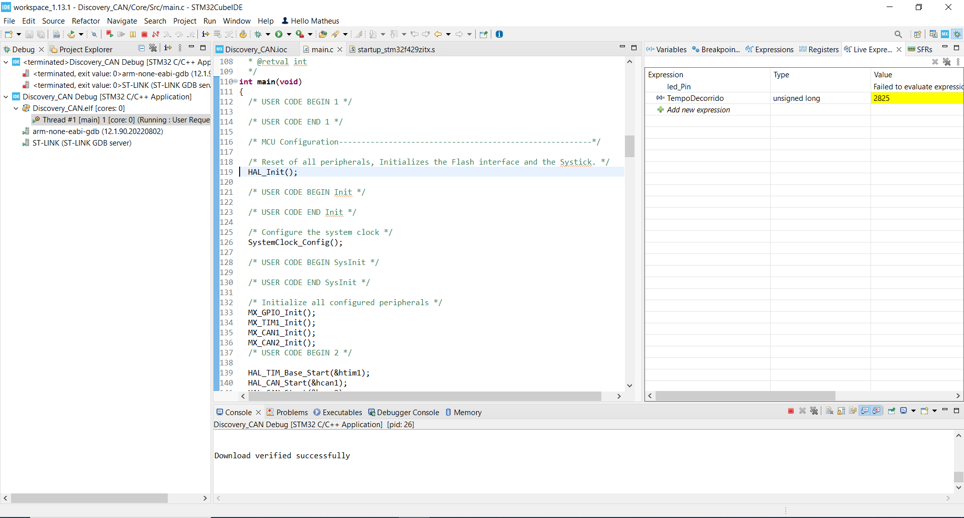 Solved: HAL_CAN_GetTxMailboxesFreeLevel does not work with ...