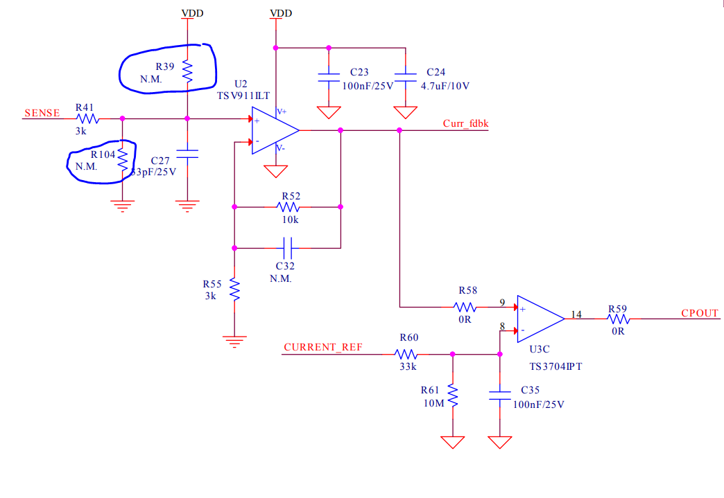 Solved: EVSPIN32F02Q1S1 Incorrect Current Sense Gain on MC... - STMicroelectronics Community