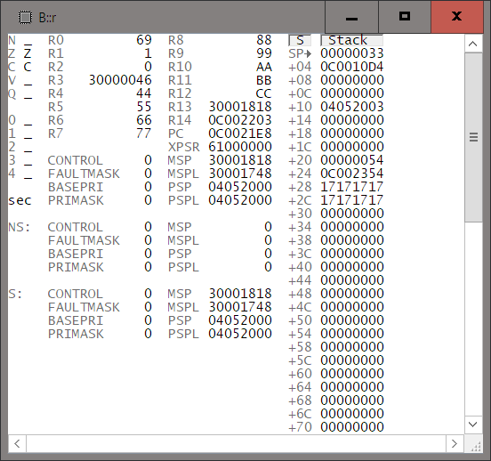 Solved Cortex M33 Stm32u5 Unprivileged Mode In Secure N