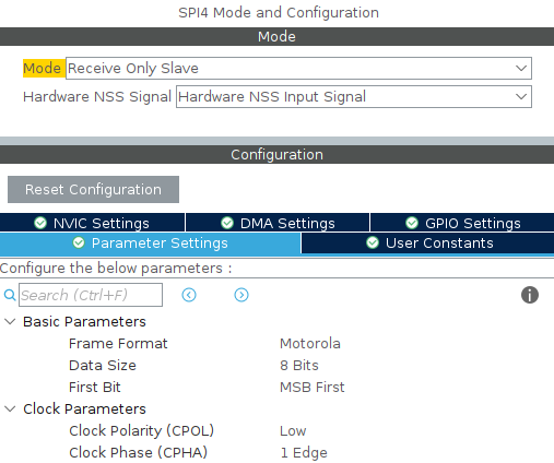SPI Clock rate limitation? - STMicroelectronics Community