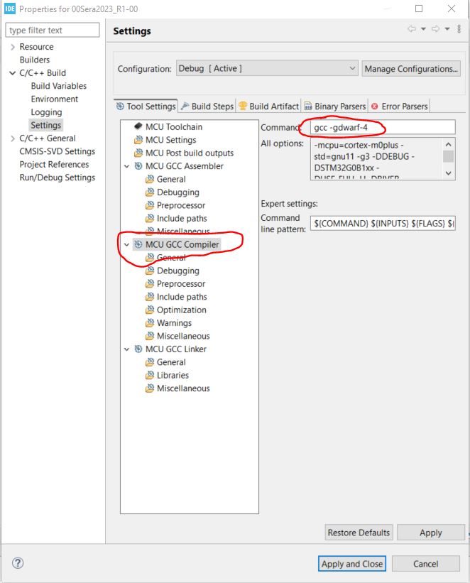 STM Studio Upload Error: Wrong version in compilat ...