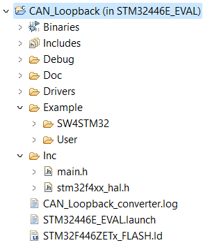 Solved: How to check CAN loopback on nucleo stm32f446RE ex... - STMicroelectronics Community