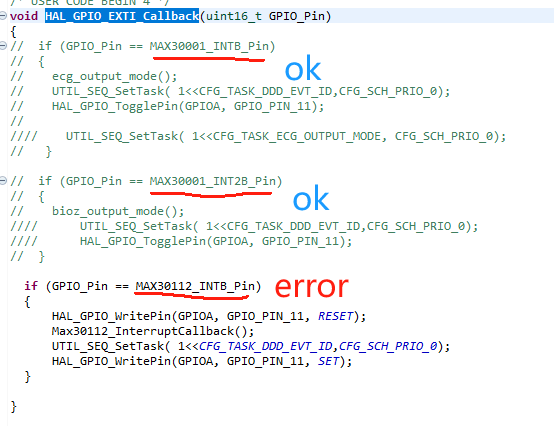 Solved Ble Utilseqsettask And Exti Conflict？ Stmicroelectronics Community 
