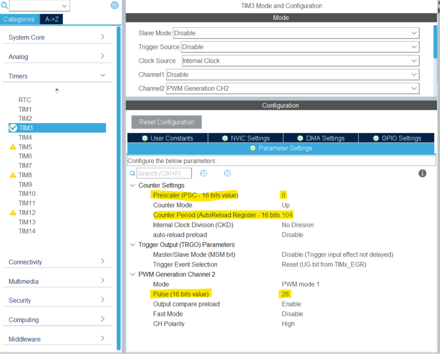 Tim Dma Not Working On Stm32f429zit Stmicroelectronics Community