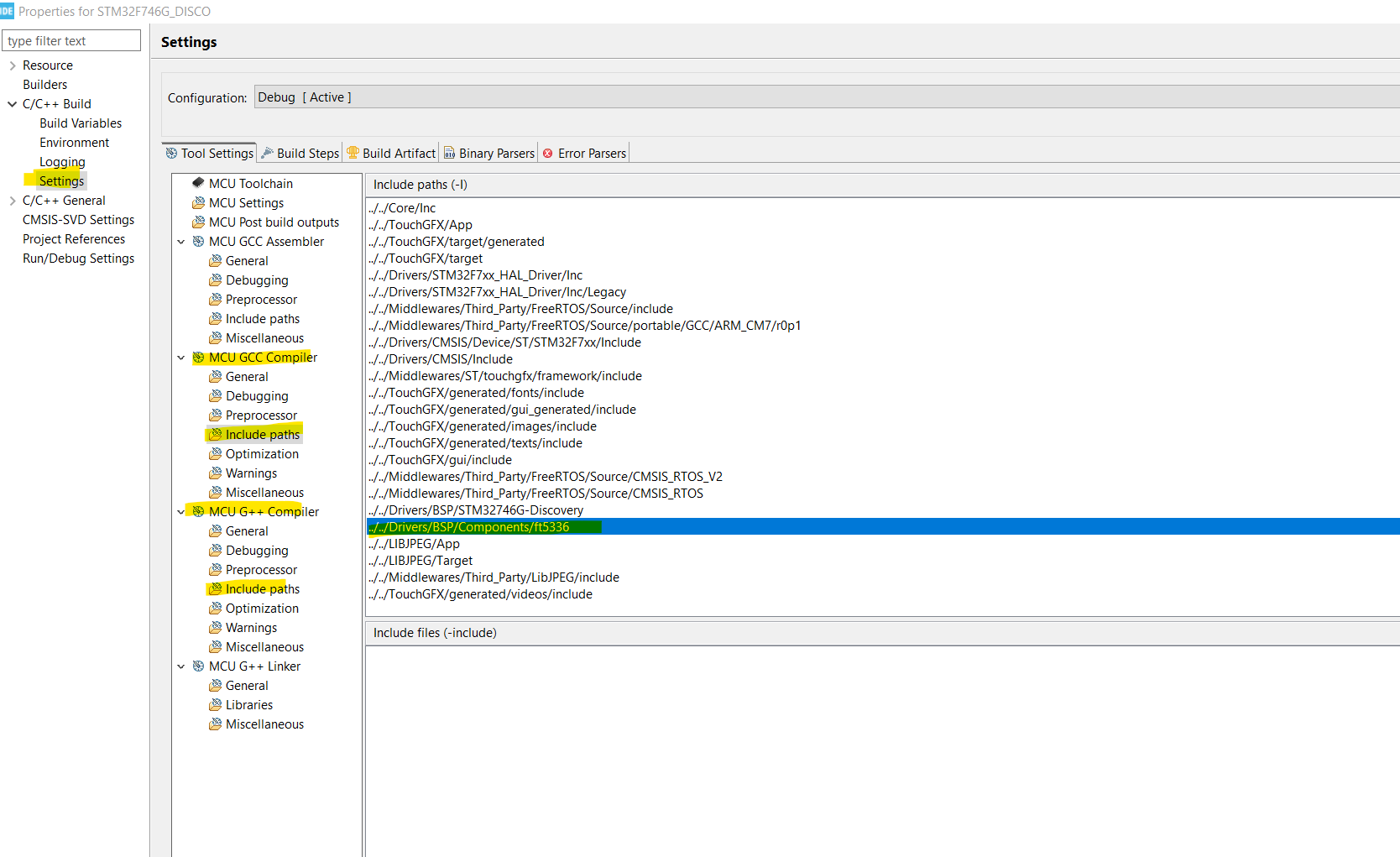 Solved: TouchGFX generator, no active the touch - STMicroelectronics Community