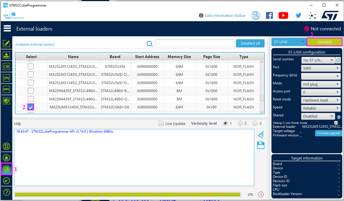 How To Implement And Use Your Own External Flash L Stmicroelectronics Community 