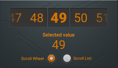 Solved: TouchGFX Scroll Wheel Selected Element during anim... - STMicroelectronics Community