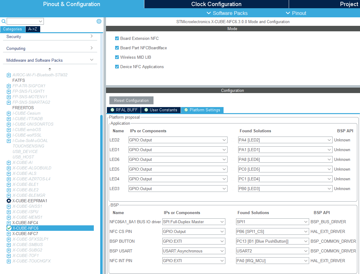 Solved: Problem to connect Nucleo-NFC08A1 with STM32F205VE... - STMicroelectronics Community