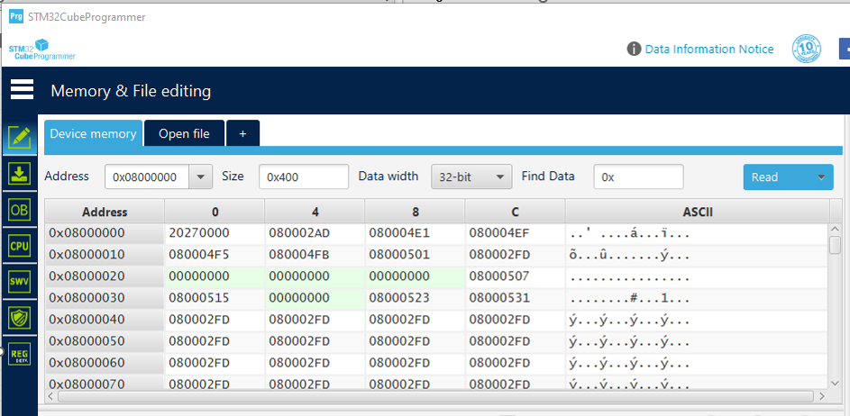 How to implement and use your own external flash l... - STMicroelectronics Community