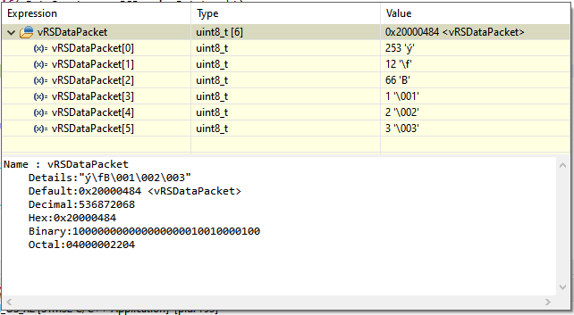 Cubeide Live Expression Bug Report Stmicroelectronics Community 7896