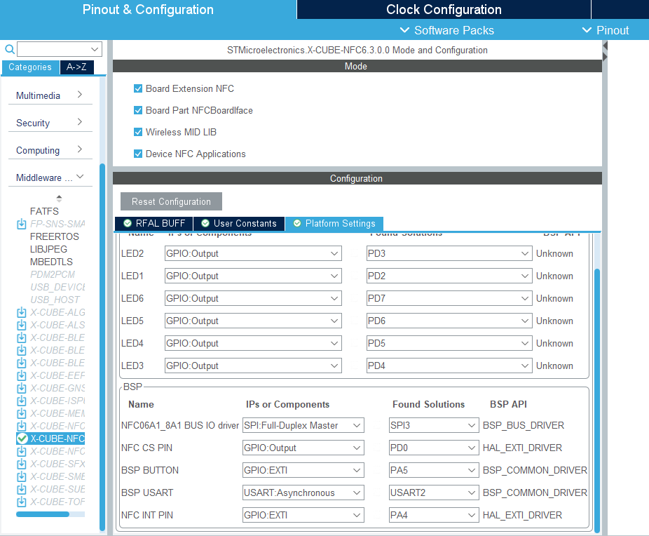 Solved: Problem to connect Nucleo-NFC08A1 with STM32F205VE... - STMicroelectronics Community