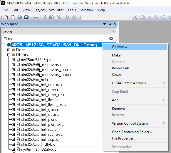 How To Implement And Use Your Own External Flash L Stmicroelectronics Community 