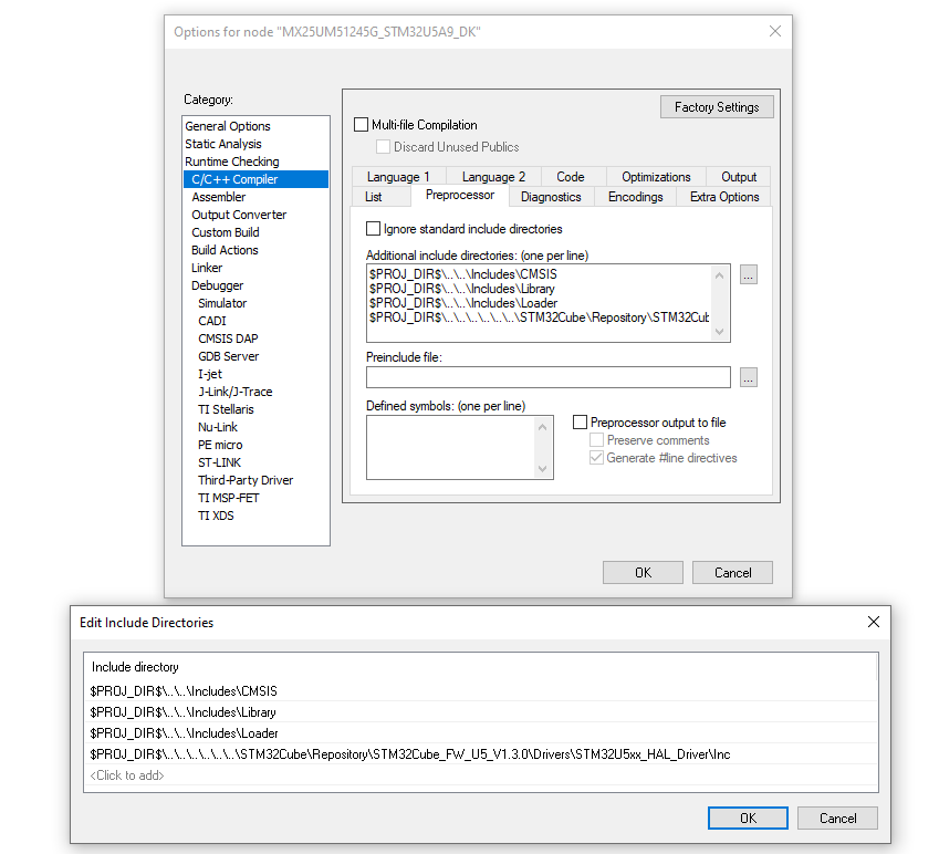 How To Implement And Use Your Own External Flash L Stmicroelectronics Community