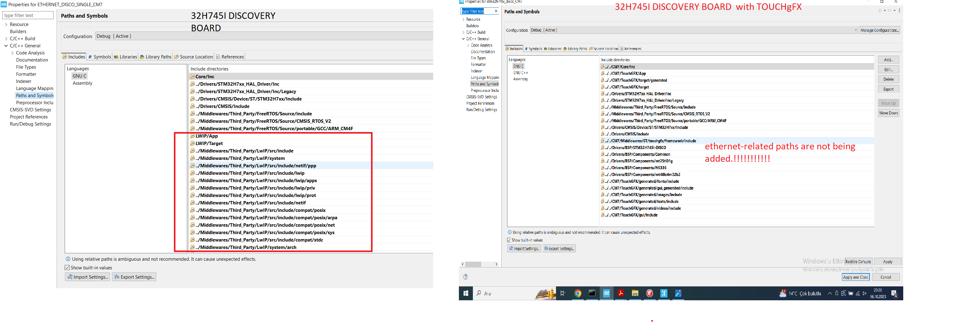 No Such File Or Directory Errors Stmicroelectronics Community