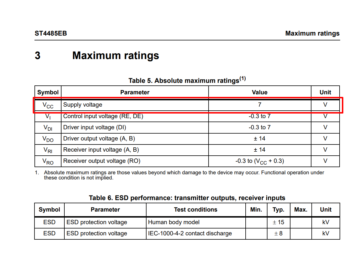 Solved: ST4485EB : is it 5V compatible - STMicroelectronics Community
