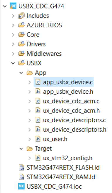 How To Implement The Usb Device Cdc Vcom In Stm3 Stmicroelectronics Community