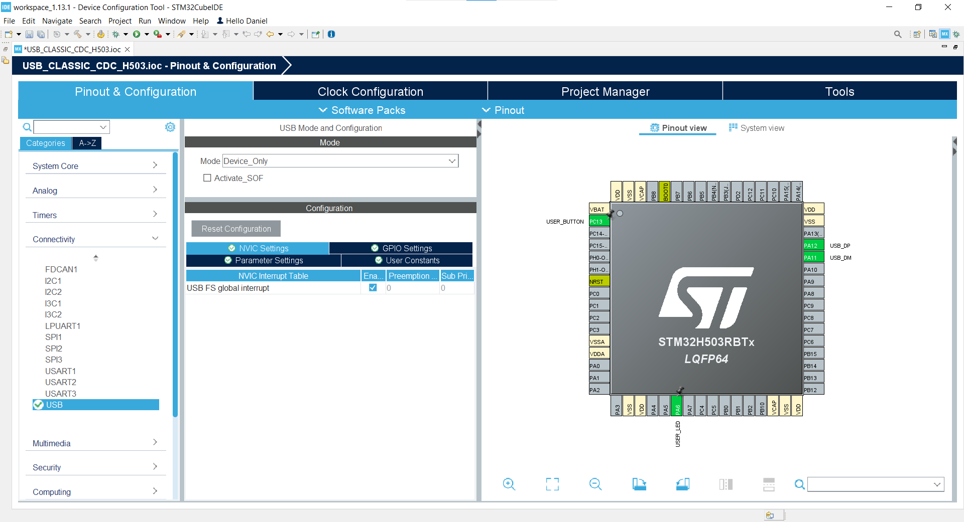 How To Use Stmicroelectronics Classic Usb Device M Page 2 Stmicroelectronics Community 