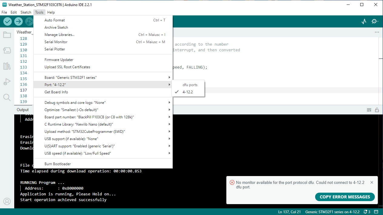 Solved: BlackPill RobotDyn how to program it ?? - STMicroelectronics Community