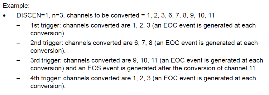 How to configure multi-channel ADC sampling at dif... - STMicroelectronics Community