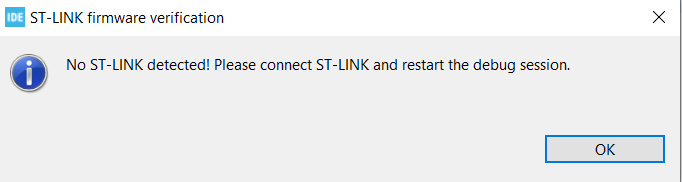 Solved: No ST-Link detected - Only in CubeIDE 1.13.2 ... Solved: No ST-Link detected - Only in CubeIDE 1.13.2 ...