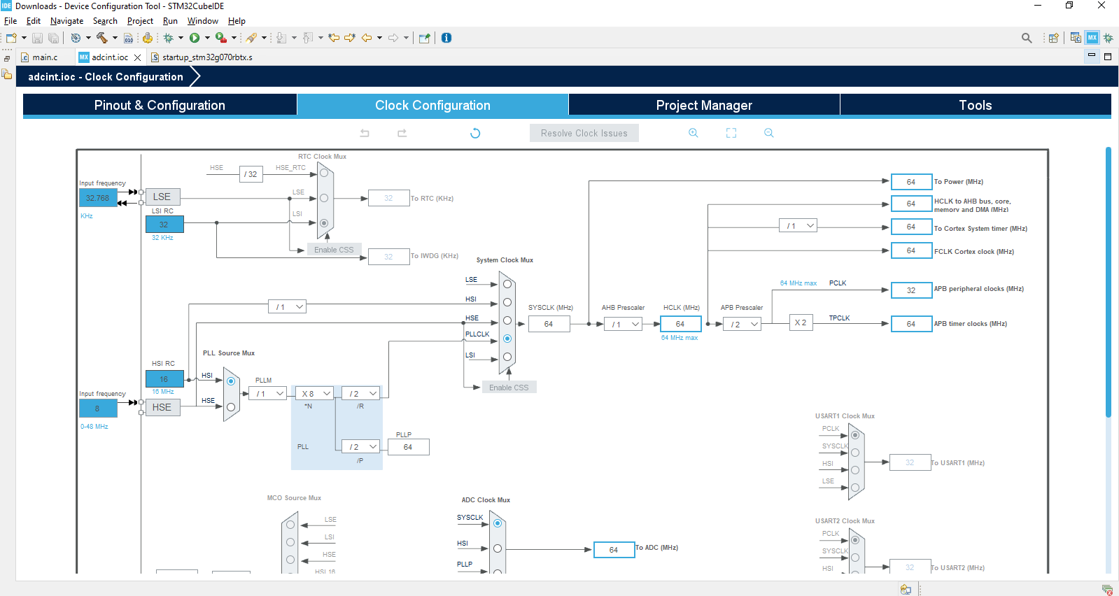 Adc Interrupt Stmicroelectronics Community 