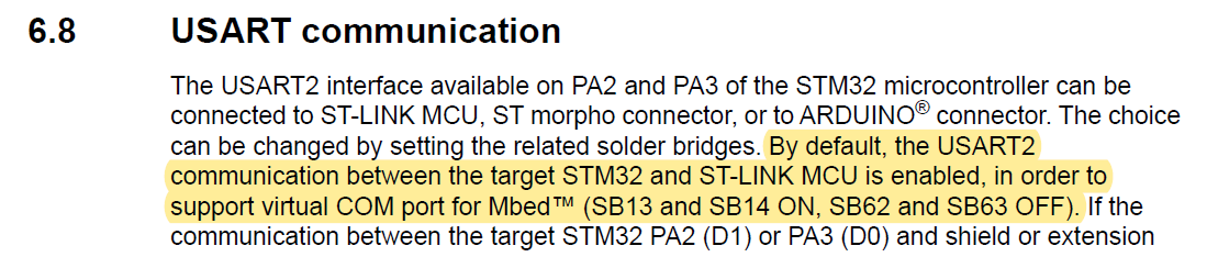 Solved: Problem with UART communication after bridges reso... - STMicroelectronics Community