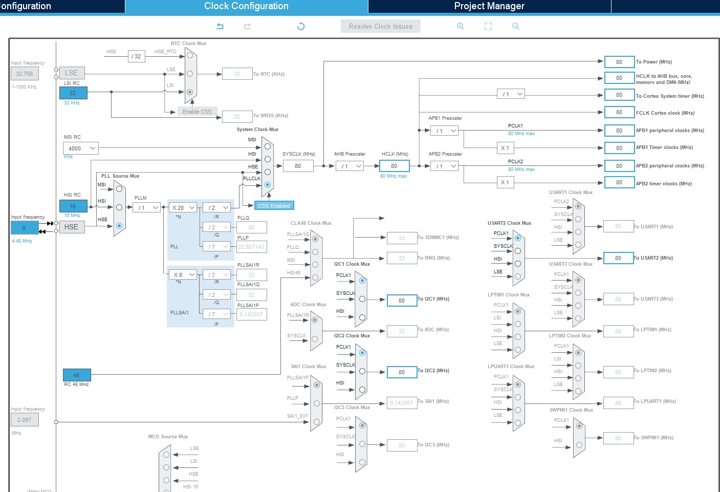 Solved Stm32l4 Problem With Hse That Switching To Hsi Stmicroelectronics Community 3630