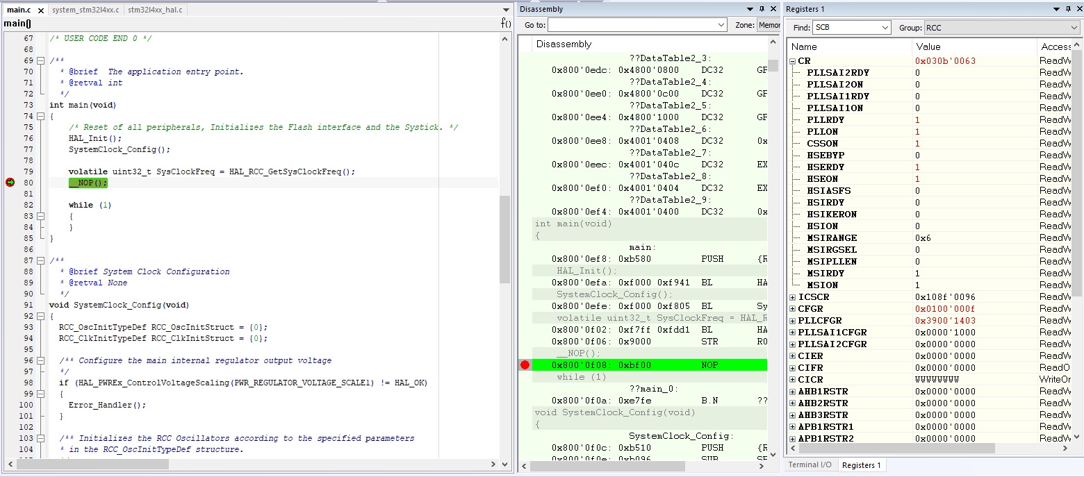 Solved Stm32l4 Problem With Hse That Switching To Hsi
