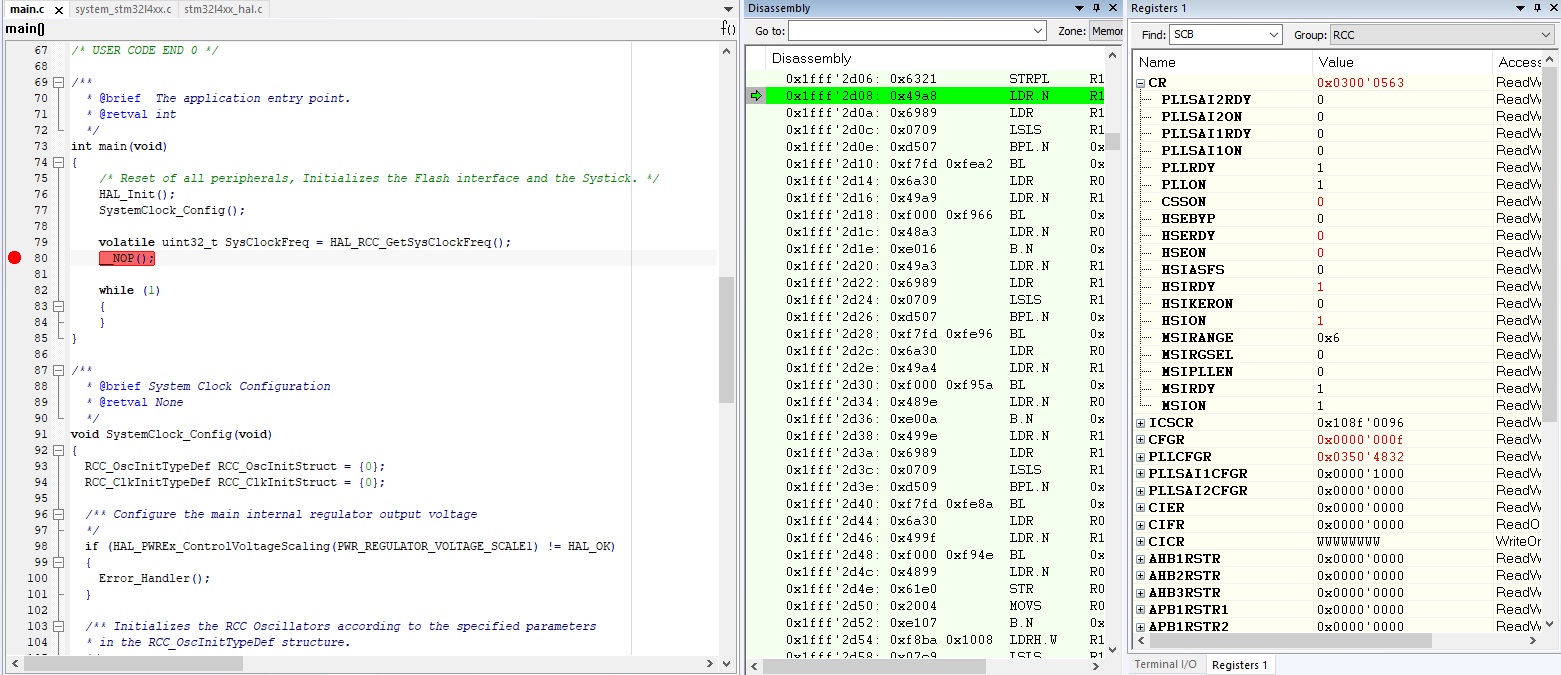 Solved Stm32l4 Problem With Hse That Switching To Hsi Stmicroelectronics Community 4748