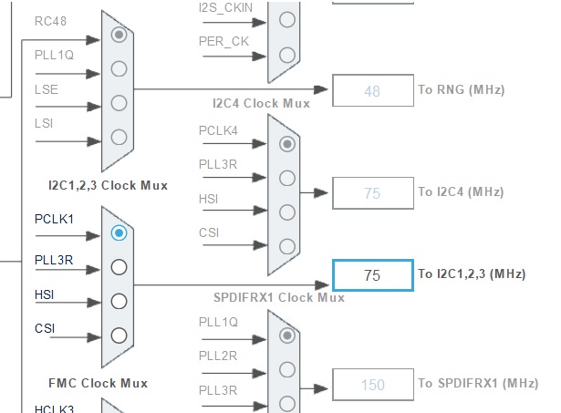 Solved Unable To Use External I2c Connector On Stm32h753i Stmicroelectronics Community