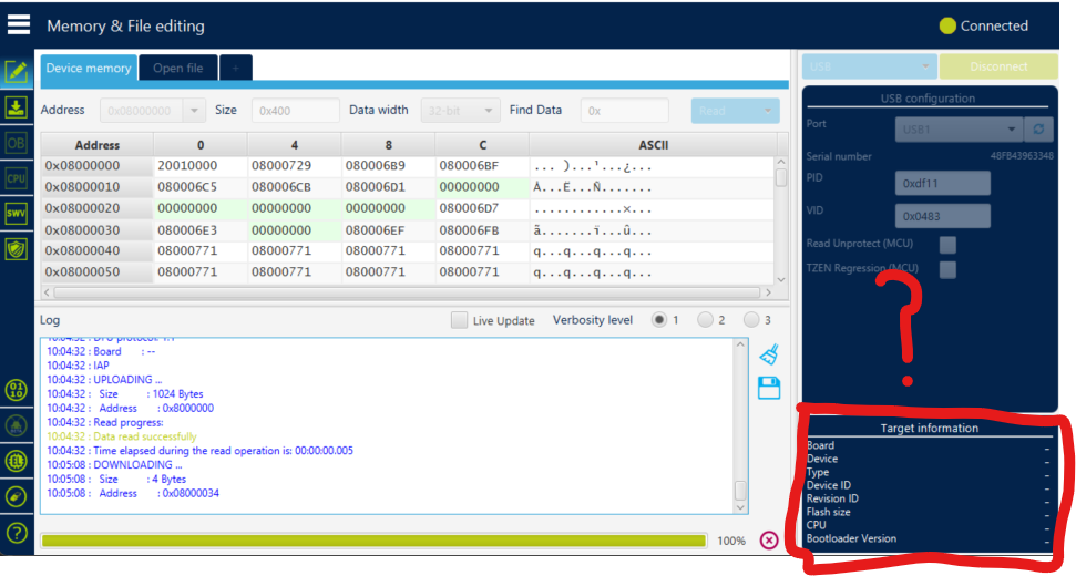 Solved Usb Dfu Configuration Use Stmicroelectronics Community 7977