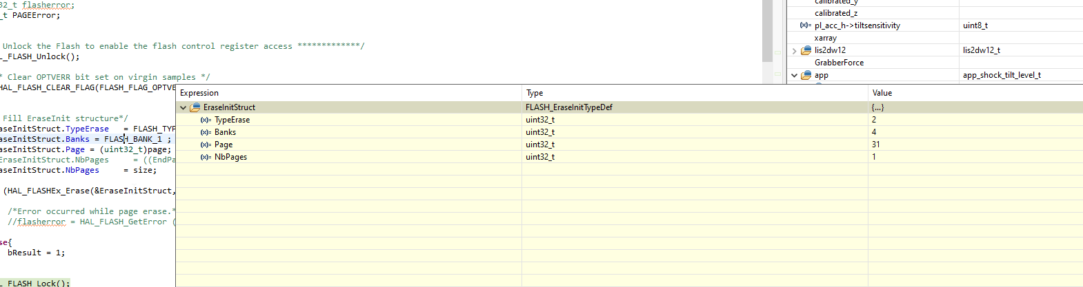 HAL_FLASHEx_Erase HardFault_Handler STM32G030K8 - STMicroelectronics Community