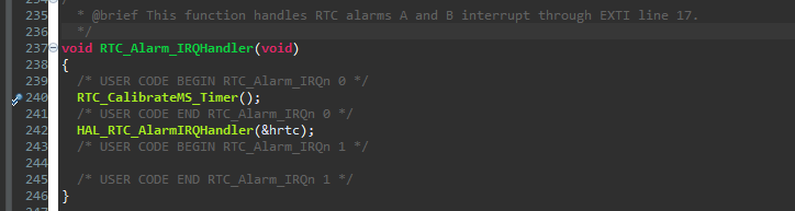 Solved: RTC Alarm on STM32F401RCT6 - STMicroelectronics Community