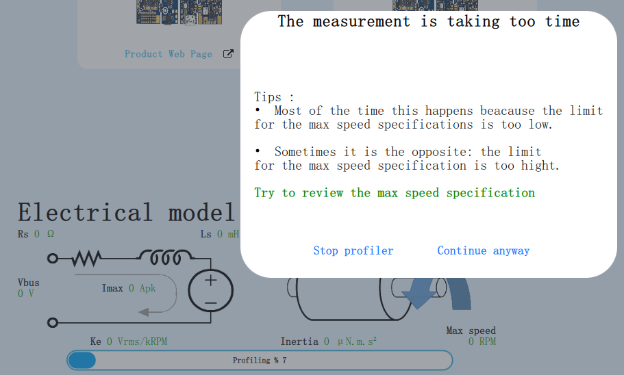 how to calculte B-EMF constant from torch constant - STMicroelectronics Community