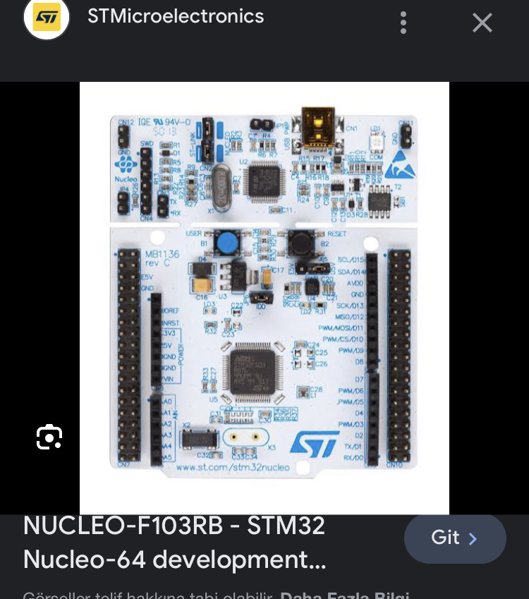 Solved There Is No Nucleo Stm32f103rb Board In Sdk 60 H Stmicroelectronics Community