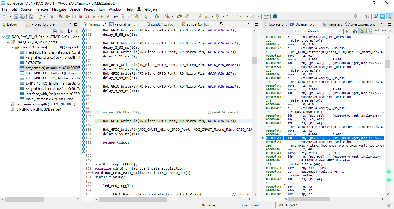 stm32f4 hardfault - STMicroelectronics Community