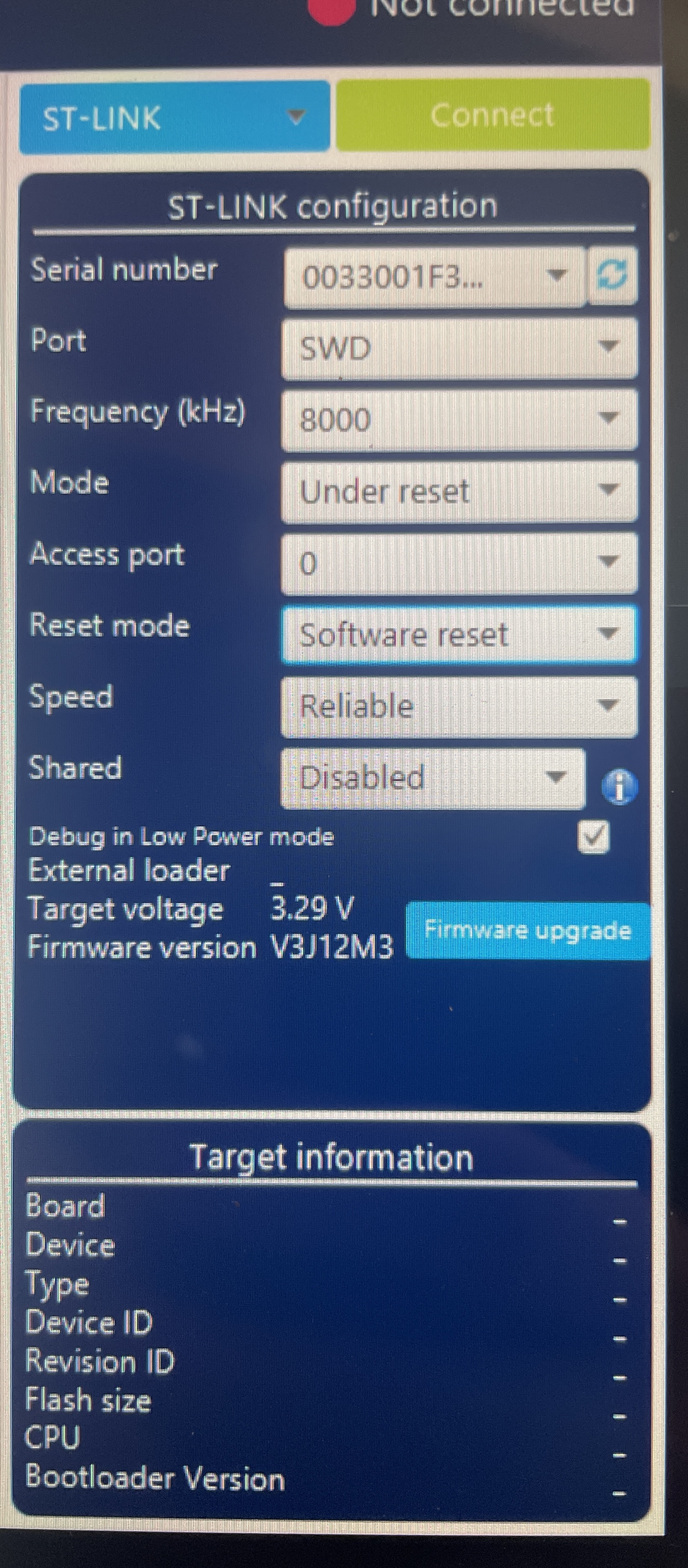 Beginner`s ask for help to flash the STM32 - STMicroelectronics Community