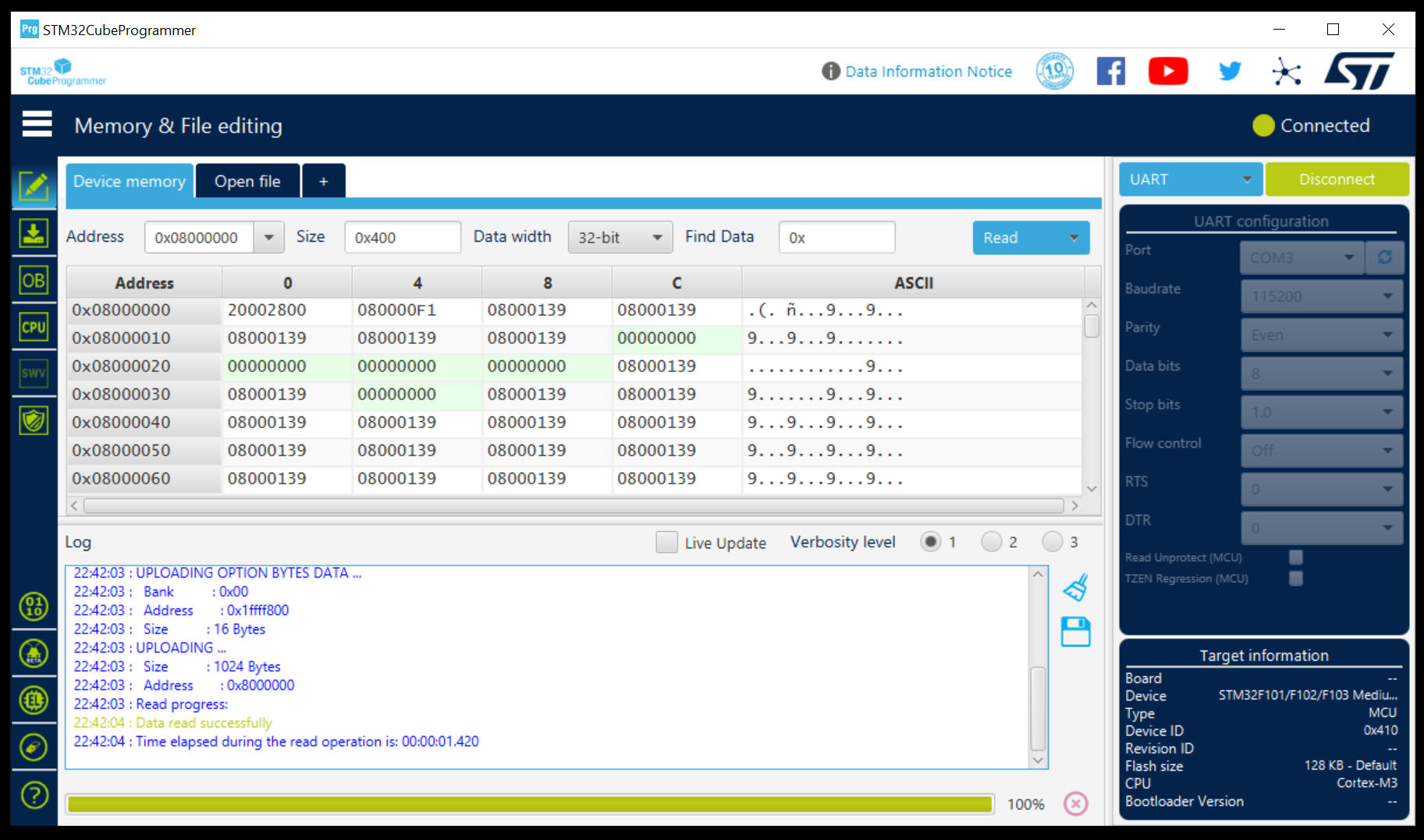 Beginner`s Ask For Help To Flash The Stm32 Stmicroelectronics Community