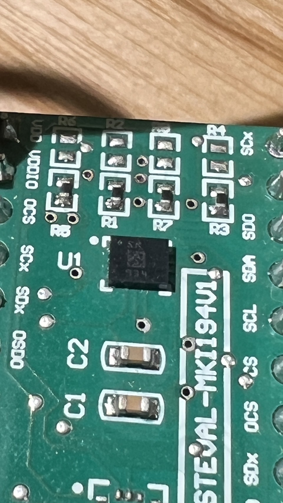 STM32F103 VS MKI194V1(LSM6DSR) - STMicroelectronics Community