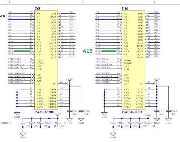 Solved: dual SDRAMS - STMicroelectronics Community