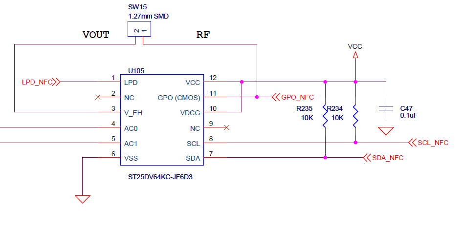 Solved: ST25DV64KC i2c returns NoAck always - STMicroelectronics Community