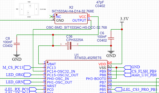 Solved Stm32l452 Lse Not Starting Stmicroelectronics Community