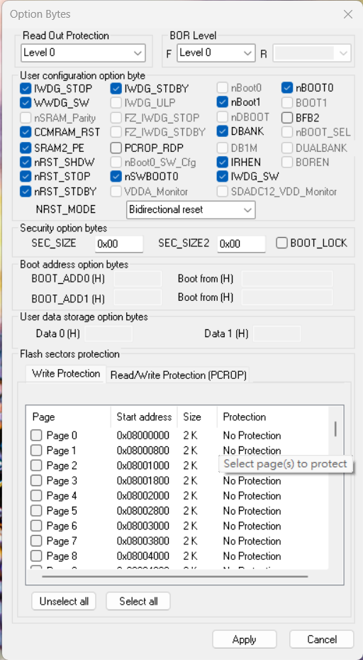 Stm32g474 Error Code Stmicroelectronics Community