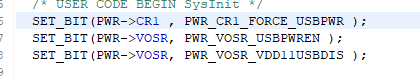 Solved: STM32U595 used PA11 and PA12 as gpio - STMicroelectronics Community