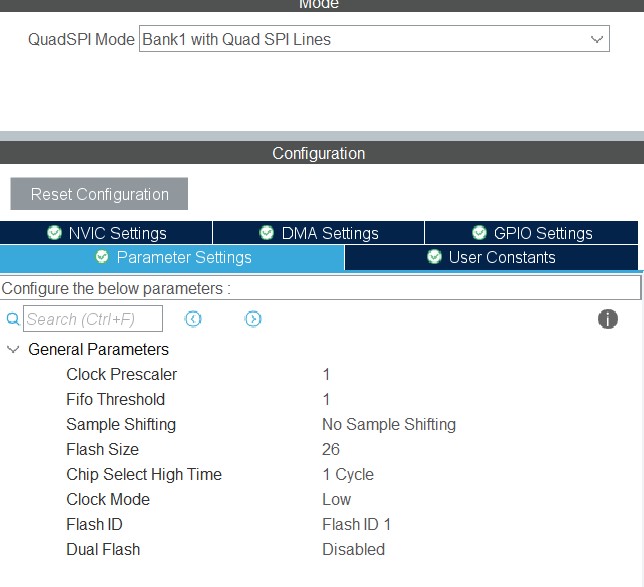 Solved: STM32WB QSPI FLASH - Winbond(W25N01GV) - STMicroelectronics Community