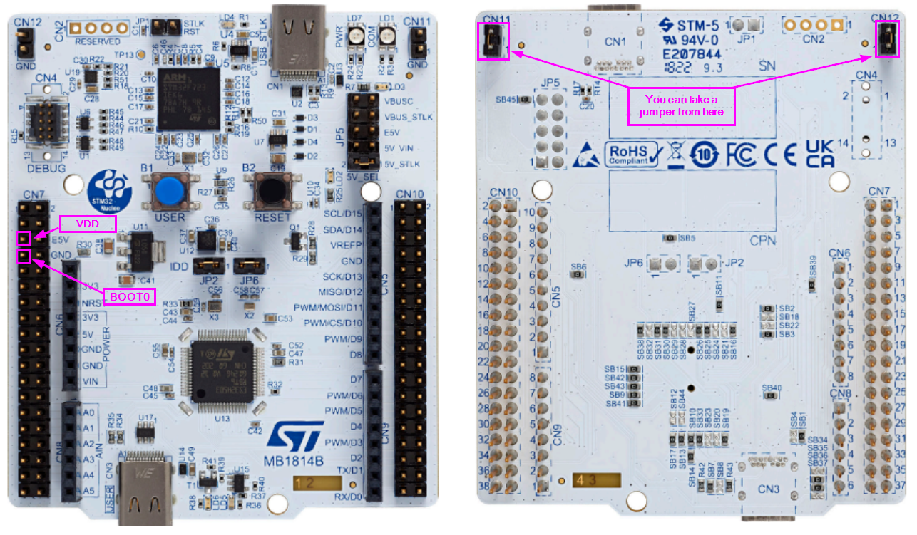 How to utilize STM32 system (ROM) bootloader comma... - STMicroelectronics Community