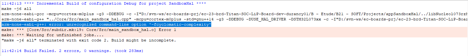 Solved Generate And Use An Stm32 Hal Library Can T Overr Stmicroelectronics Community